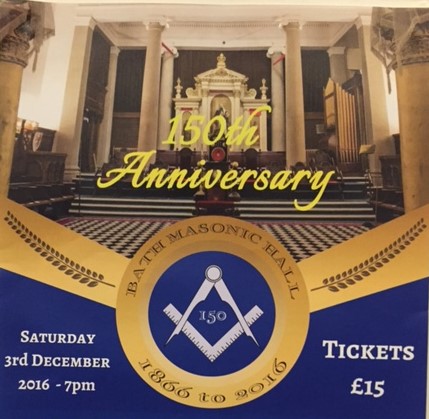 Bath Masonic Hall 1866 to 2016 - Celebrating 150 years - Old Theatre ...